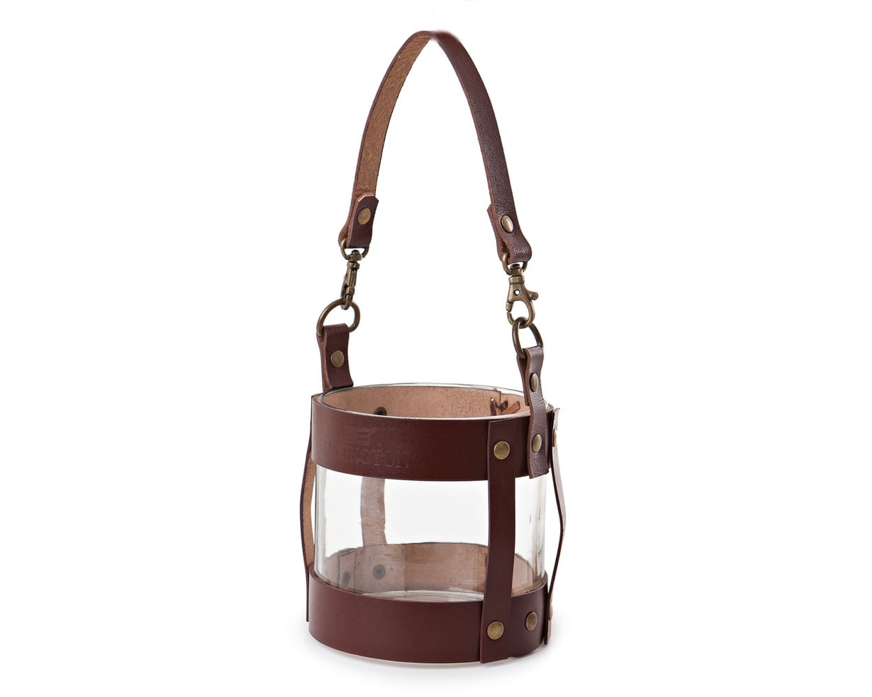Leather Lantern Small | Lexington